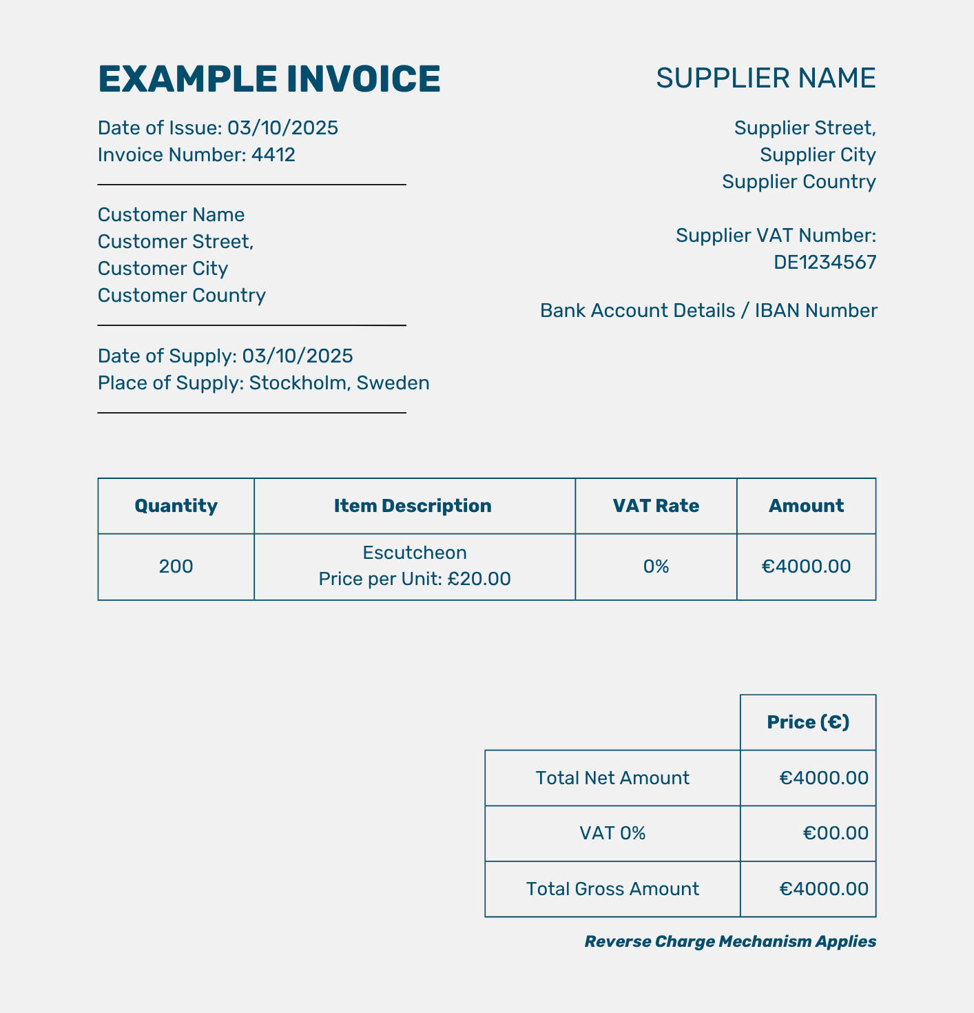 What is the Reverse Charge Mechanism? - SimplyVAT